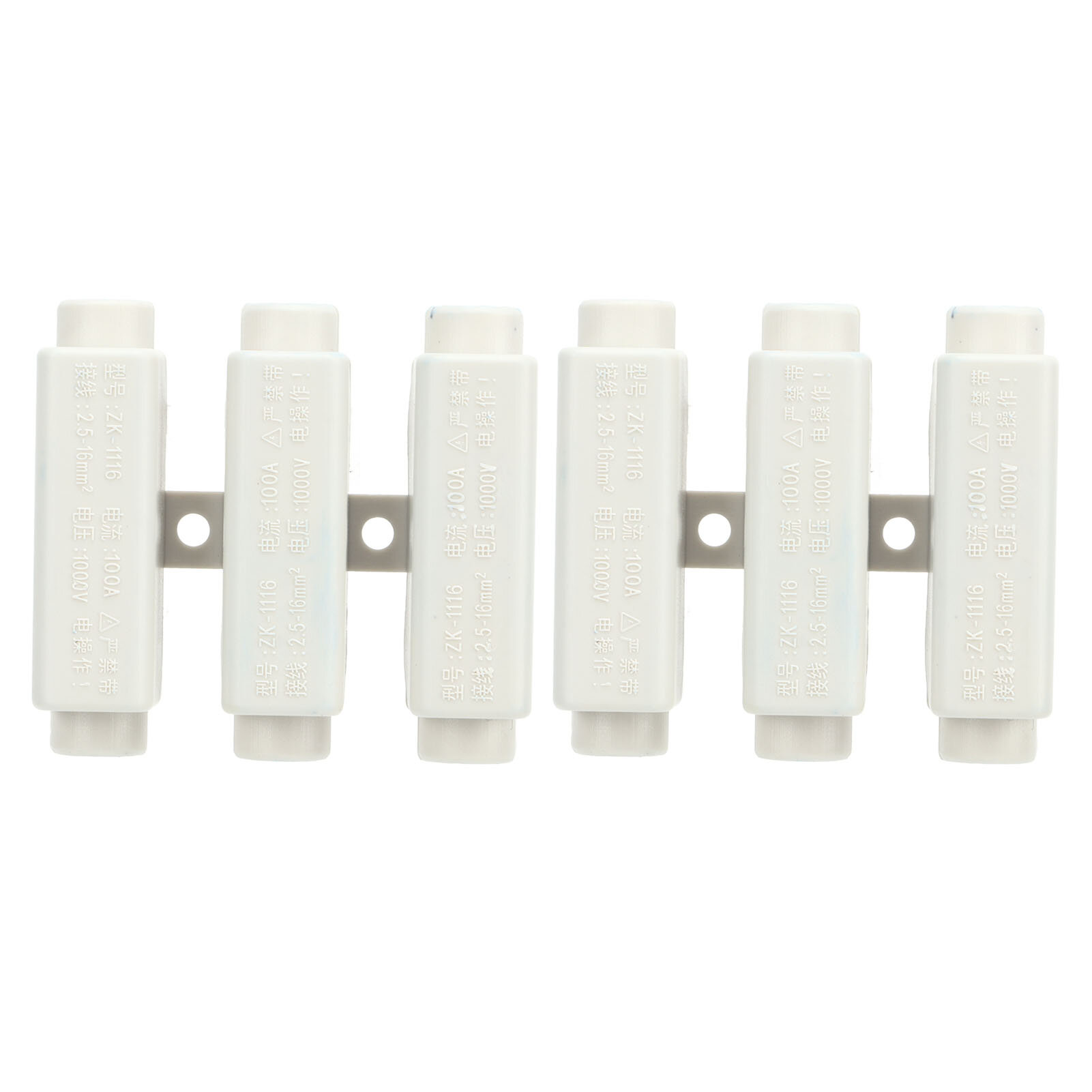 Соединитель для сращивания проводов 3-контактный винтового типа, высокая мощность, компактный, встроенный, быстроразъемный, клеммная колодка 1000 В, 2 шт.