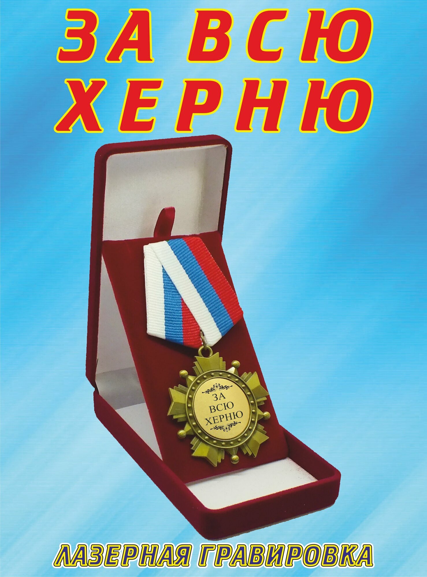 Медаль орден " За всю херню ".