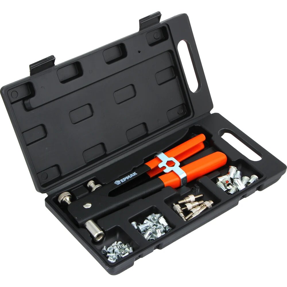 Ермак Заклепочник для резьбовых заклепок М3-М8 в кейсе 671-017