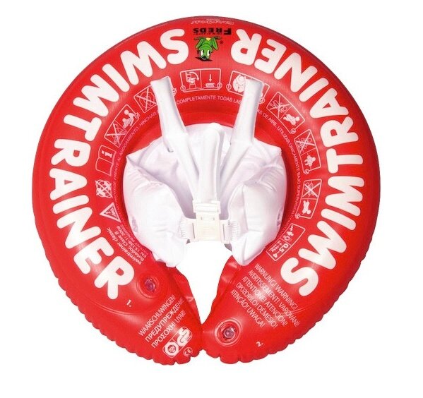 Круг для плавания детский SWIMTRAINER Classic красный для обучения плаванию (3 мес - 4 года)