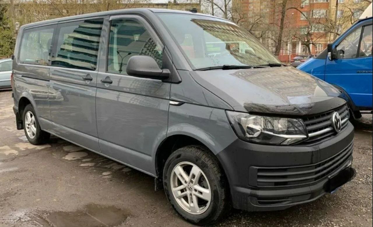 Электропривод, для правой сдвижной двери, с доводчиком, для Volkswagen Multivan T5/T6 Long