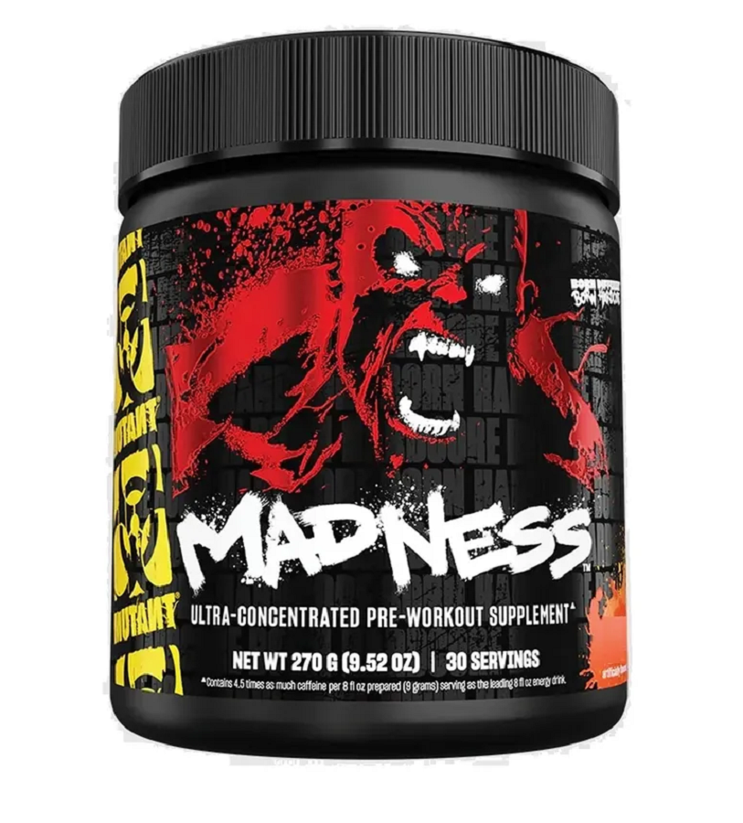 Предтренировочный комплекс Mutant Madness (225 г) peach mango