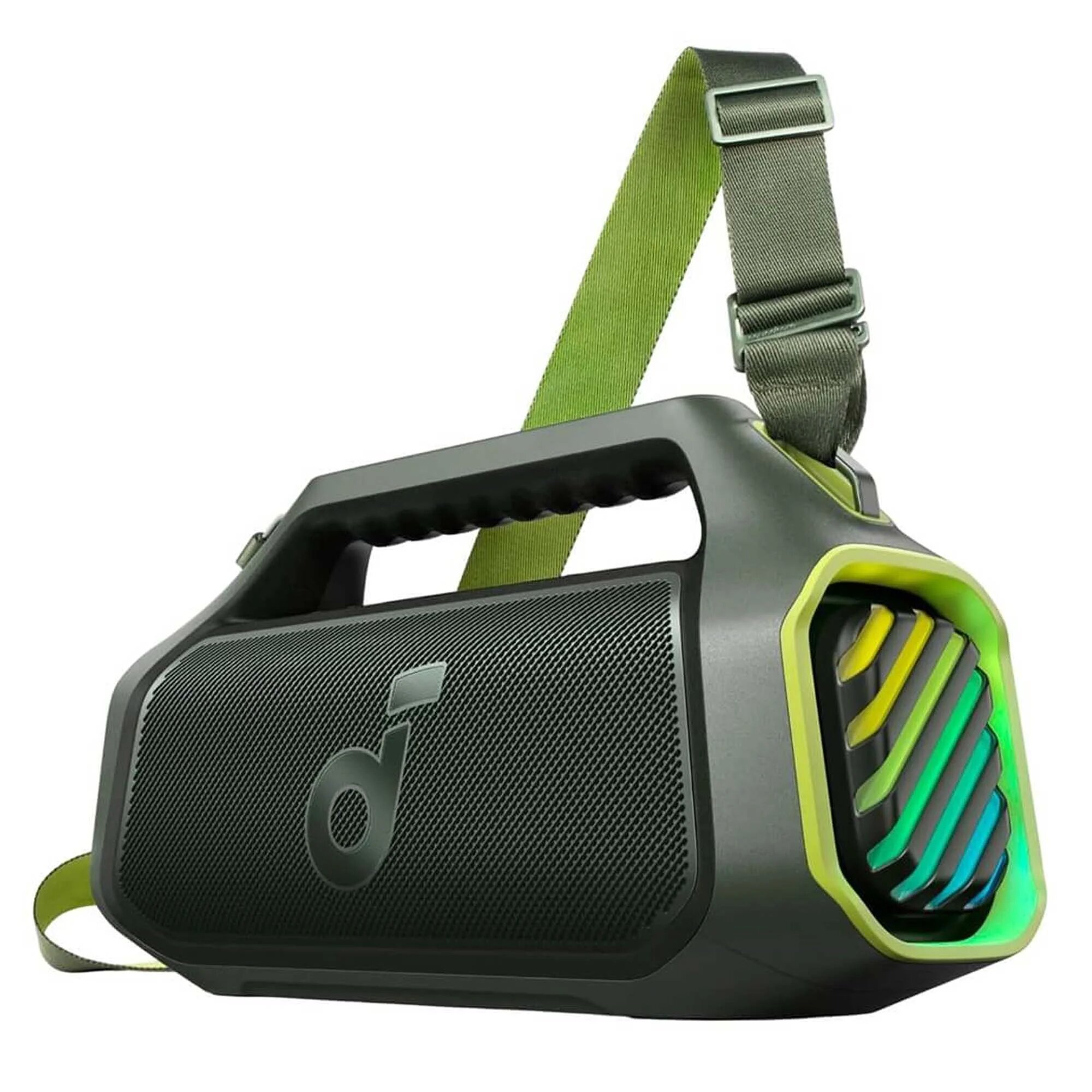 Портативная колонка Anker Soundcore Boom 2 Plus green, беспроводная, зеленый