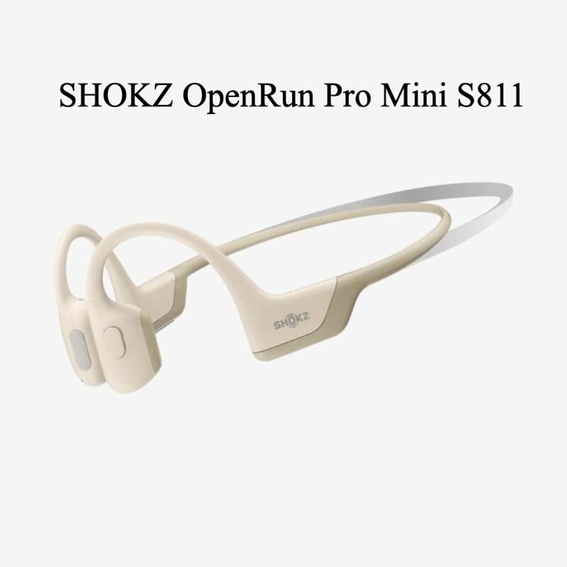 SHOKZ OpenRun Pro Mini S811 Спортивные беспроводные наушники Bluetooth Премиум-класса с костной проводимостью, устойчивые к поту