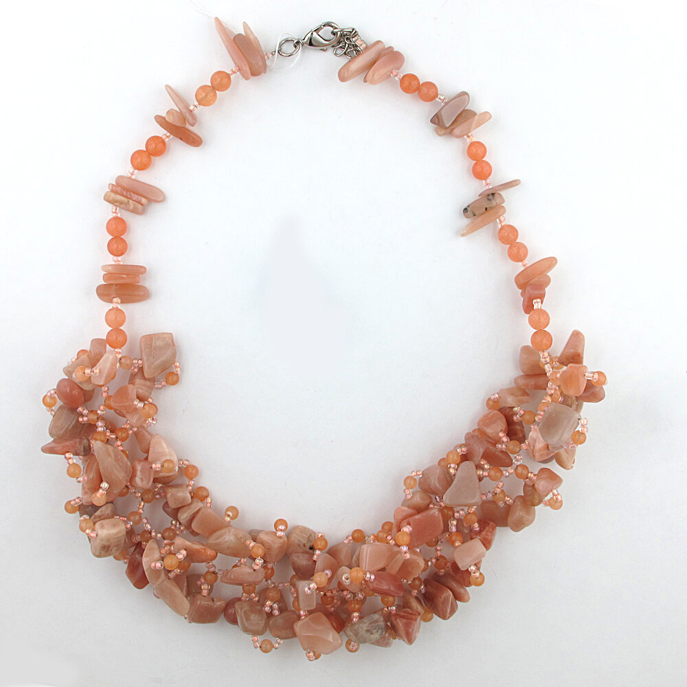 Колье Эстет, халцедон