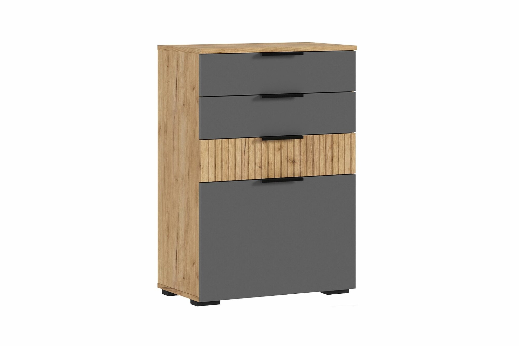 Комод роджинамиф 600 Графит/Дуб Крафт