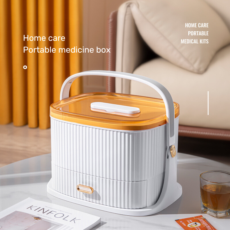 Контейнер для хранения лекарств, белый