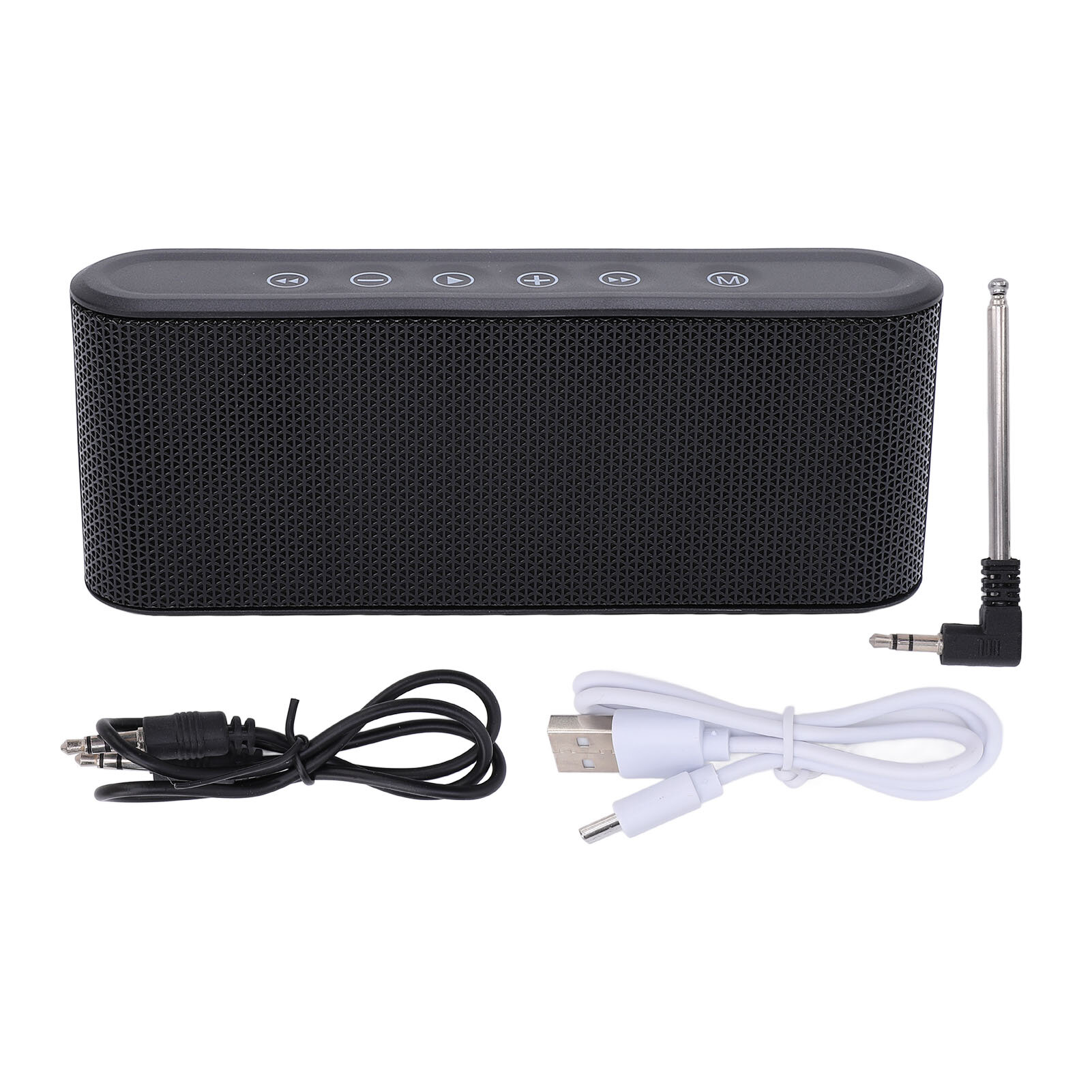 Пара портативных Bluetooth-колонок с сабвуфером, стерео, Hi-Fi, радио, для домашних вечеринок и улицы