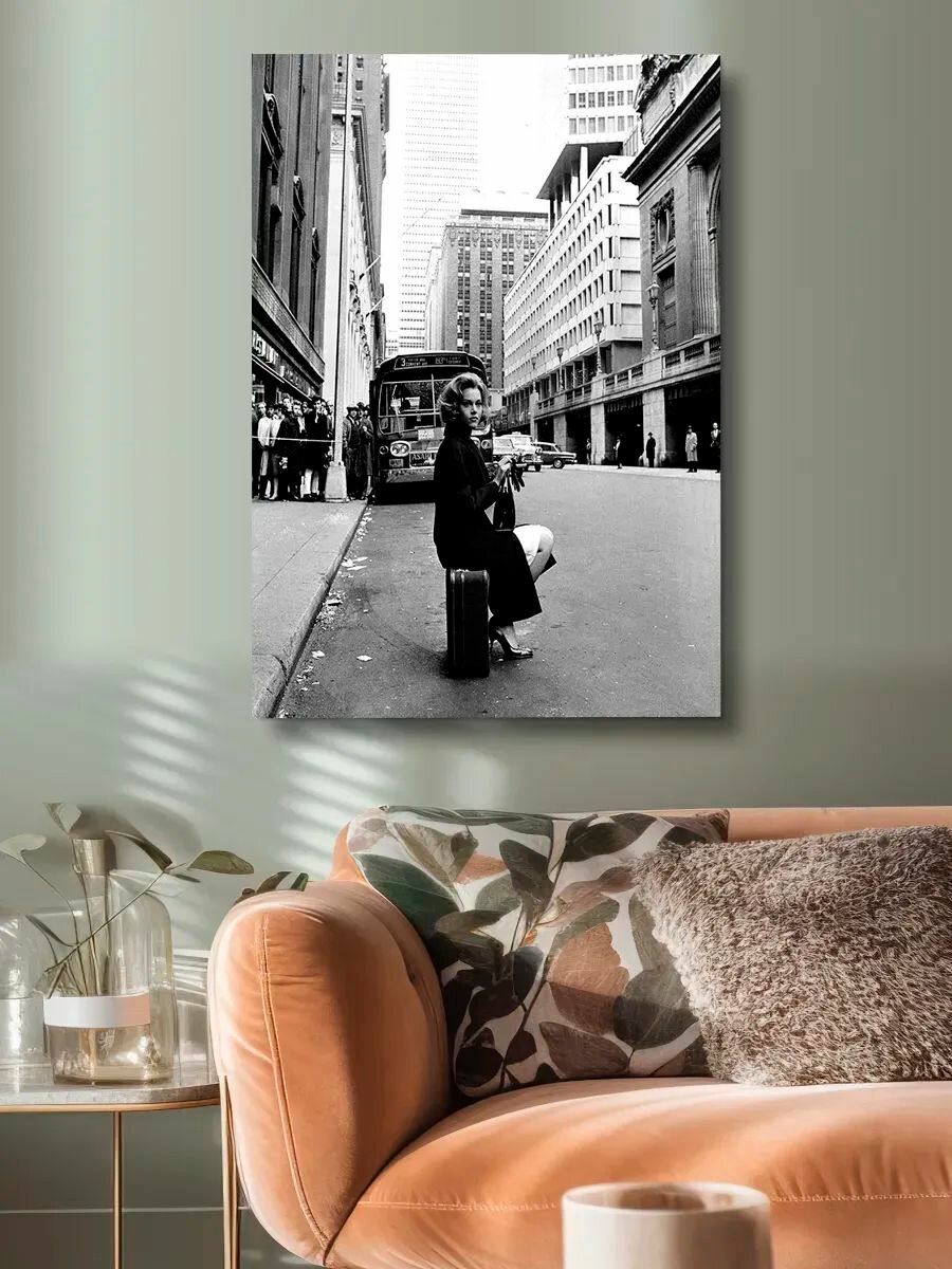 Картина "Ретро Нью Йорк", для интерьера 30х40см 1шт.