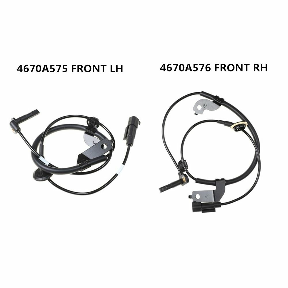 2шт ABS Датчик Скорости Колеса Передний Левый и Правый Для 2008-2010 Mitsubishi Lancer