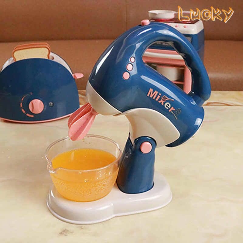 Миксер игрушечный для детей со светом, Детская бытовая техника--Lucky