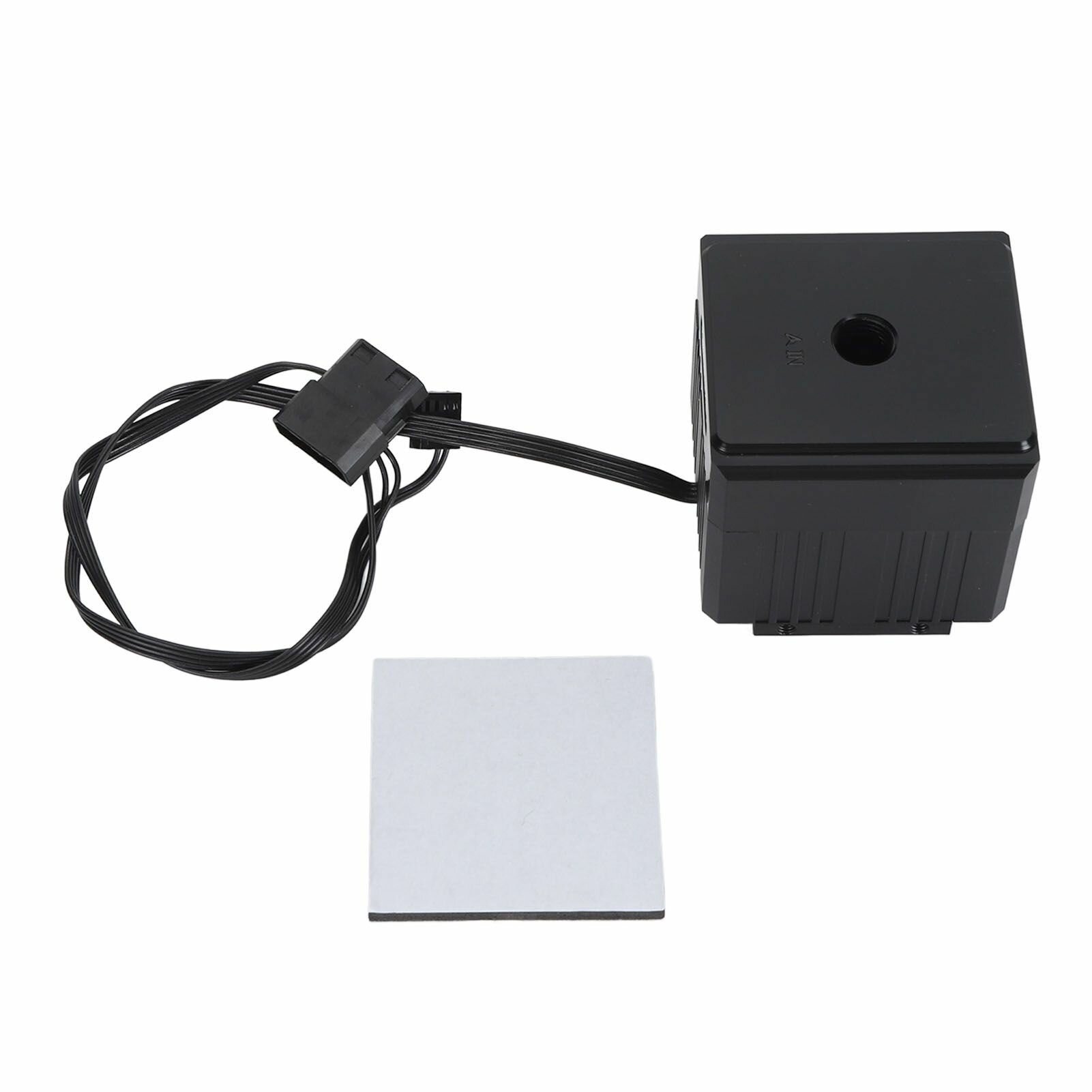Насос СЖО 12V 5W, 650 л/ч, тихий, PWM, металлический корпус