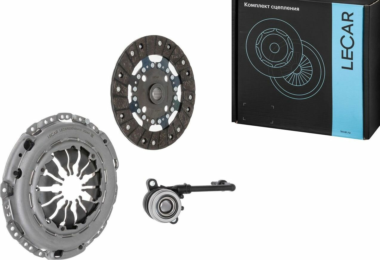Комплект сцепления Renault Duster, Kangoo, Scenic 1.5 dCi K9K / Nissan Qashqai J10/J11 1.5 dCi 07-