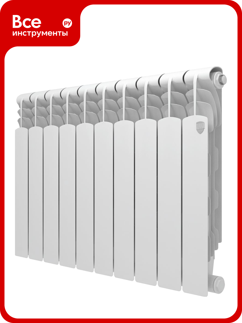 Радиатор биметаллический ROYAL THERMO Revolution B 500 – 10 секц. НС-1682417