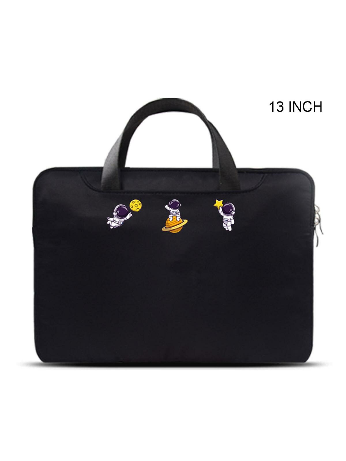 Laptop Bag Handbag Computer and Tablets Shoulder Bag Carrying Case for Notebook with Detachable Shoulder Strap Polyester