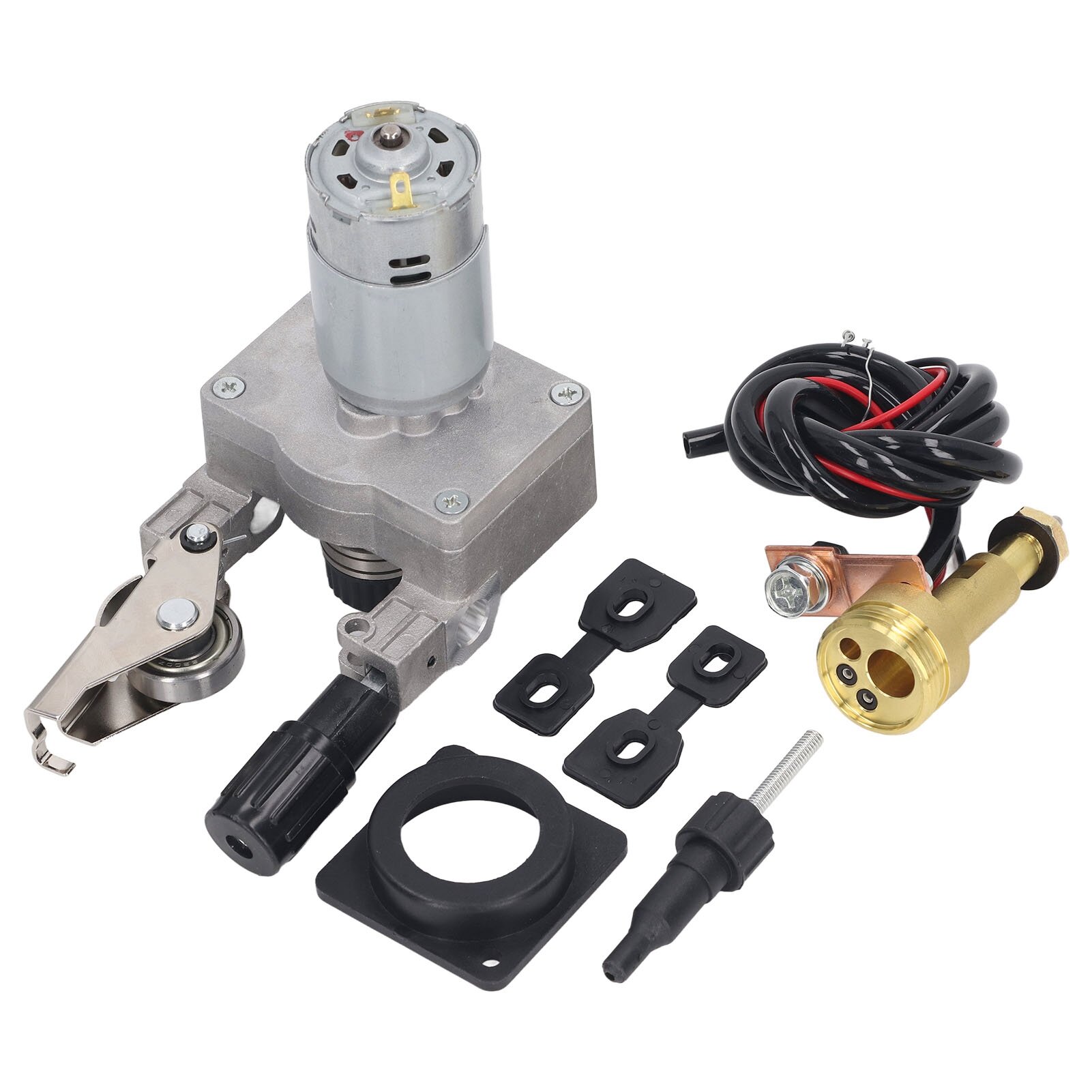 Электродвигатель подачи проволоки 24 В постоянного тока, роликовый механизм подачи проволоки для сварочного аппарата MIG/MAG, прочная система подачи для прецизионной пайки