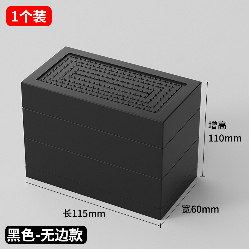 Кровать Amazon Black Furniture, с нескользящей накладкой, высота 11 см