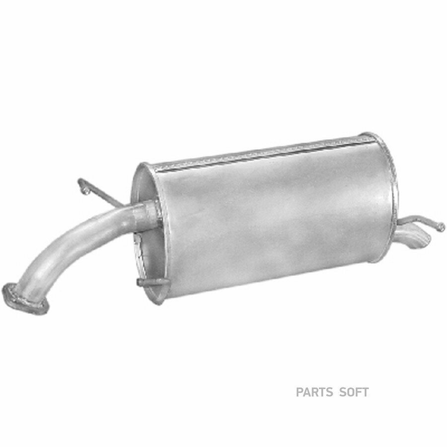 Глушитель Daewoo/ Chevrolet Kalos 1.2i 01/03 -| 1.4i 02 - kat от официального дистрибьютора, EDEX, артикул 0559