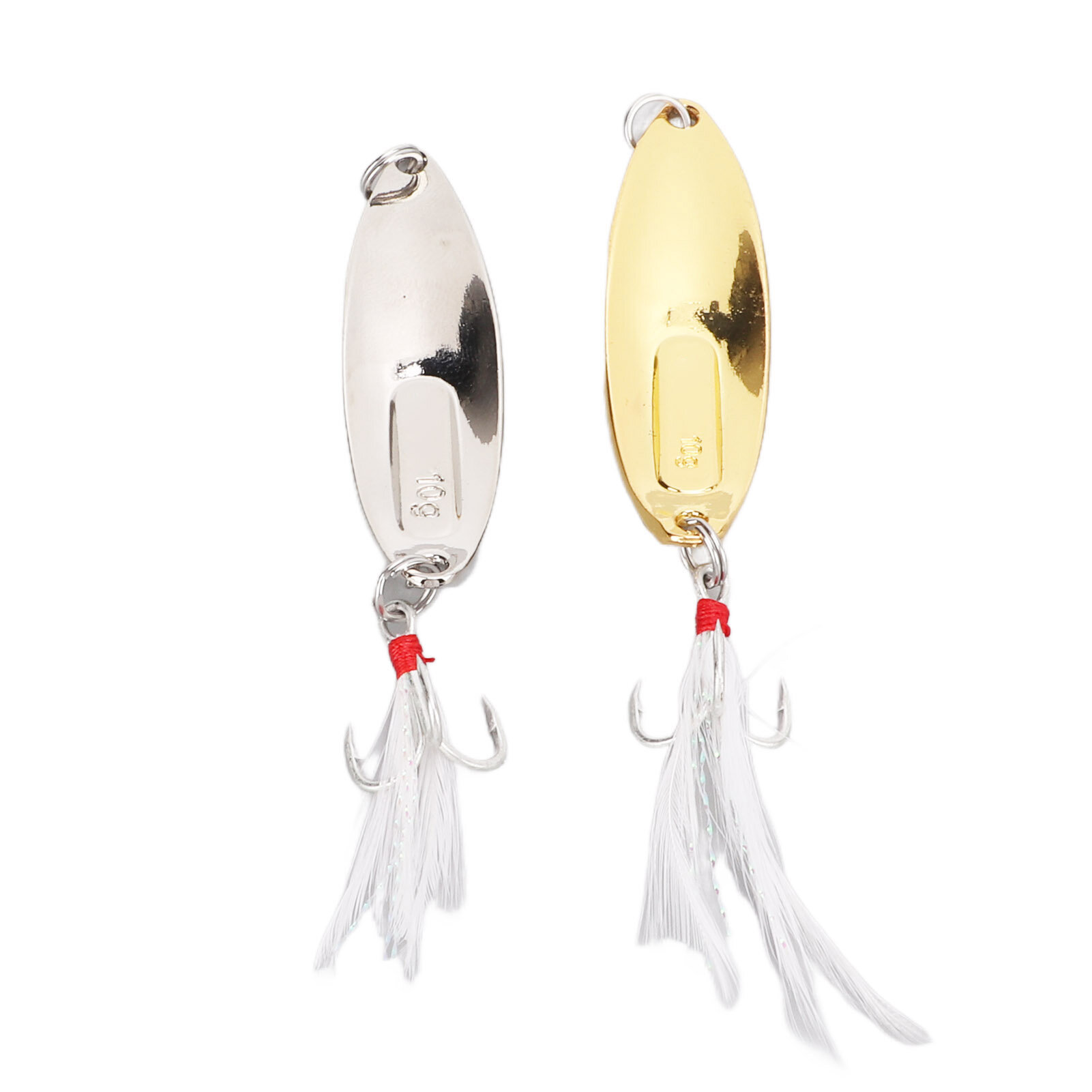 Рыболовные Блесны В Форме Пиявки С Блестками, Твердые Металлические Блесны-Блесны для Пресноводной Морской Форели Bass10g