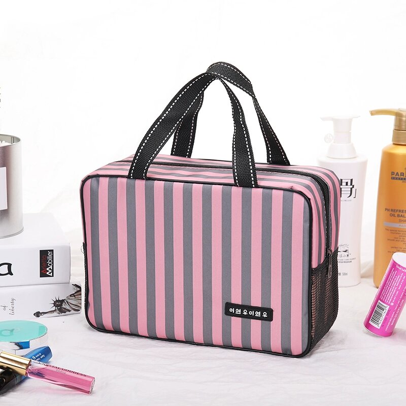 Многофункциональная вместительная сумка для душа из сетки, портативная, в корейском стиле, женская, водонепроницаемая,