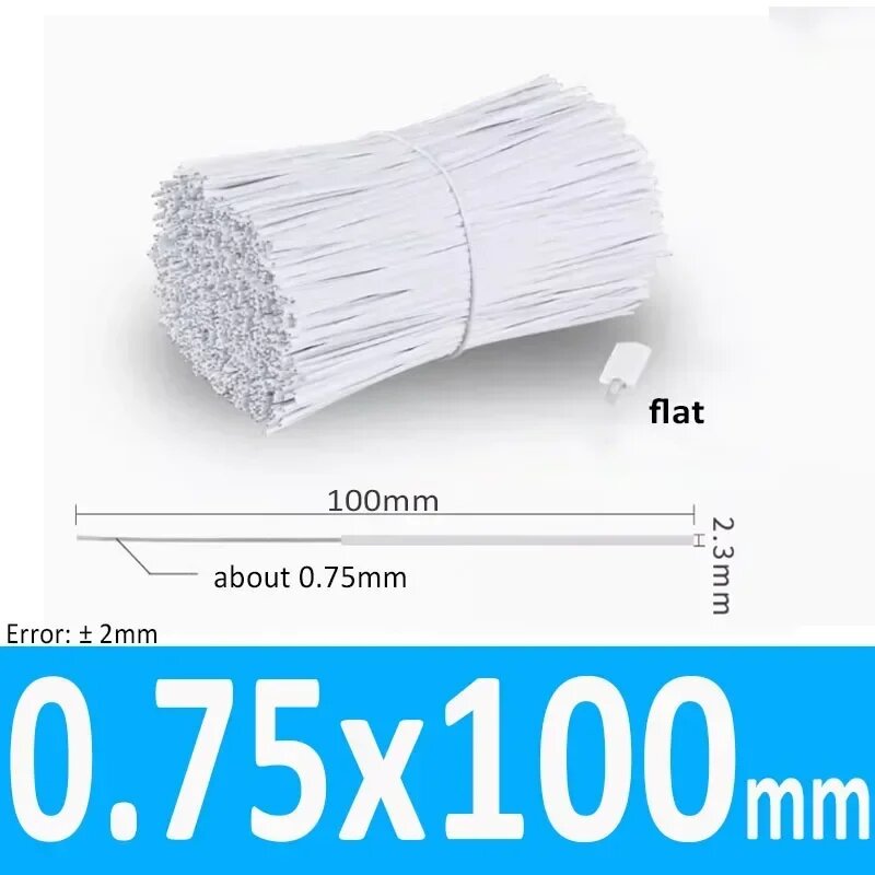 Кабельные стяжки из стали, черные/белые, 80/100/150 мм 200Pcs, White 0.75x100mm