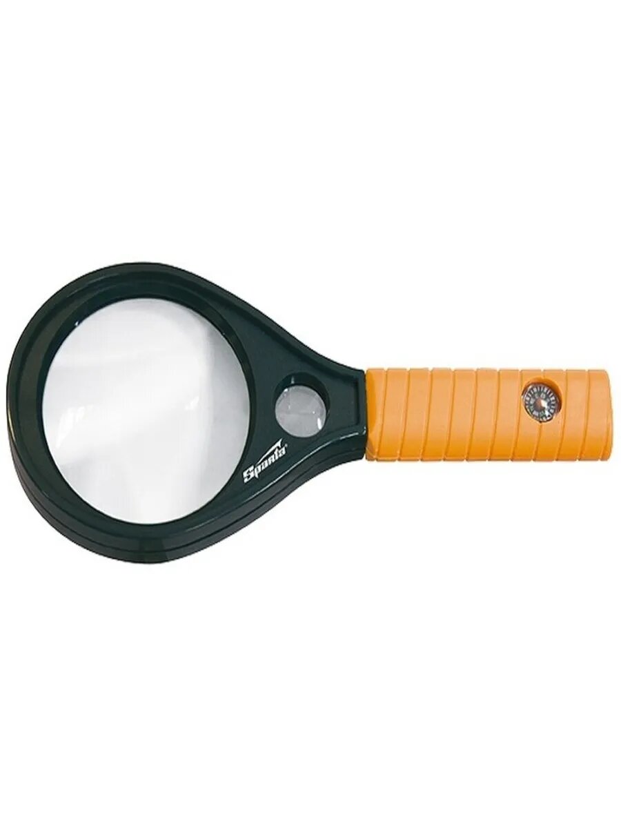 Лупа 4 кратная и 6 кратная, D 70 и 20 мм, с, SPARTA, 913745