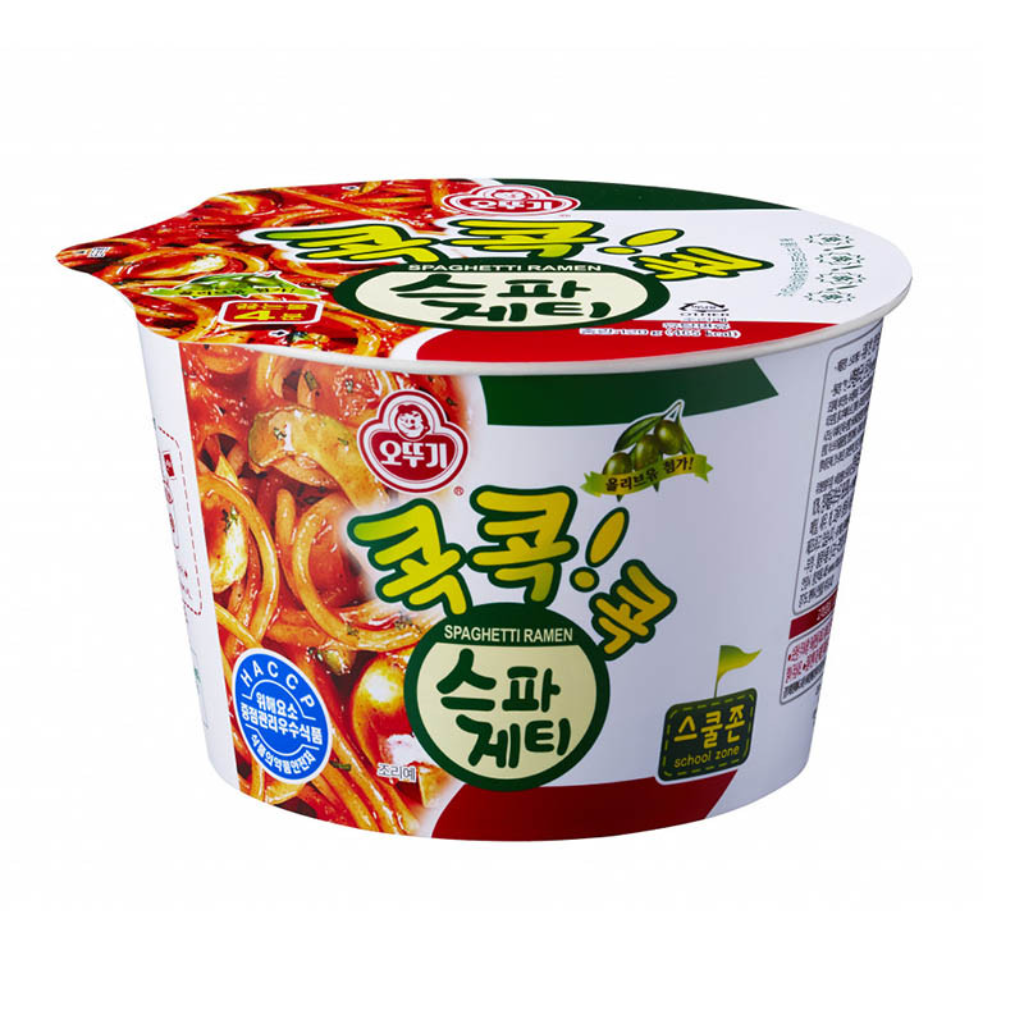 Лапша быстрого приготовления Оттоги спагетти с томатным соусом 120 г, Южная Корея