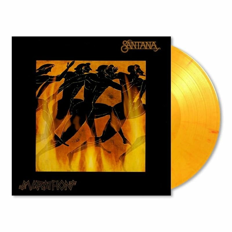 Виниловая пластинка Santana - Marathon (LP, 2024, Music On Vinyl) marbled
