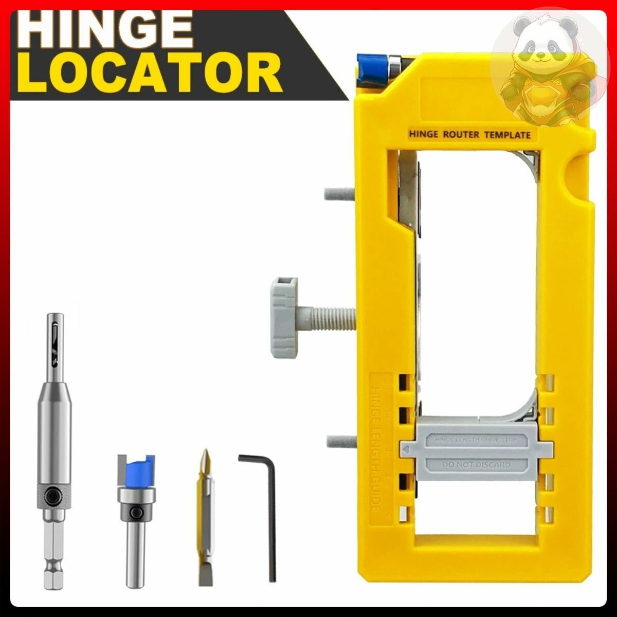 Набор для крепления дверей шкафов с вилочным механизмом, шаблон для установки вилок на двери шкафа