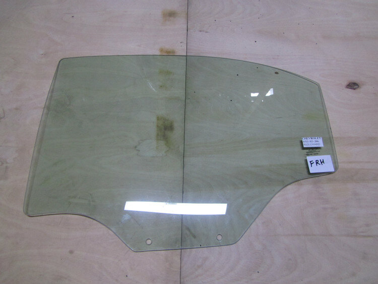 Стекло двери задней левой 96649118 Chevrolet Aveo Т250 - Седан - Зеленое - 78x52,2, - KMK Glass