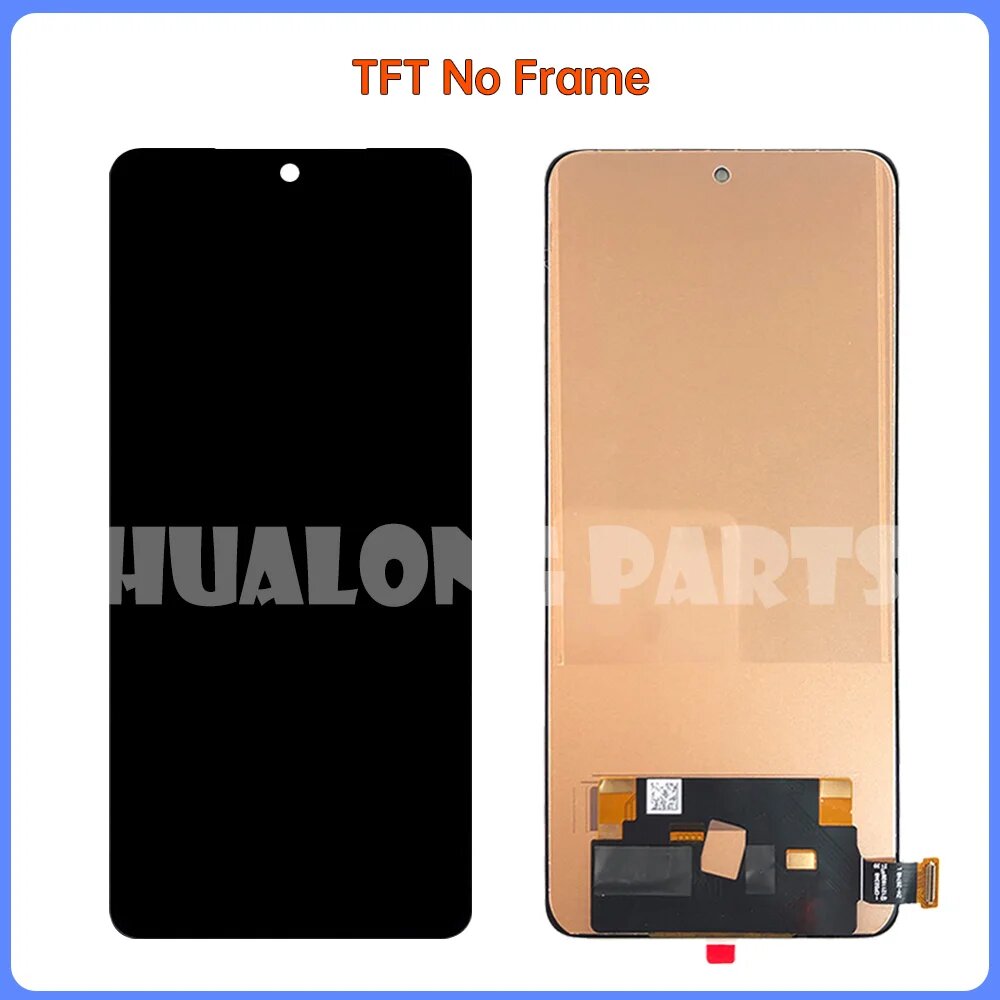 6,78 "AMOLED/TFT для vivo iQOO Z9, китайский ЖК-дисплей, сенсорная панель, дигитайзер для vivo iQOO Z9 Turbo V2352A, запасные части для экрана