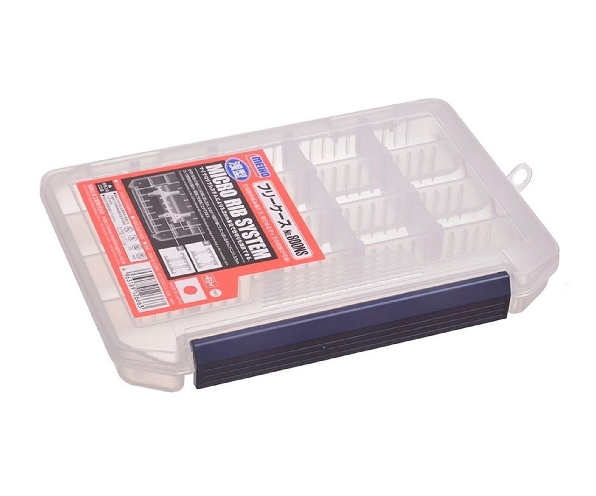 Коробка для хранения рыболовных приманок MEIHO MICRO RIB SYSTEM 800NS