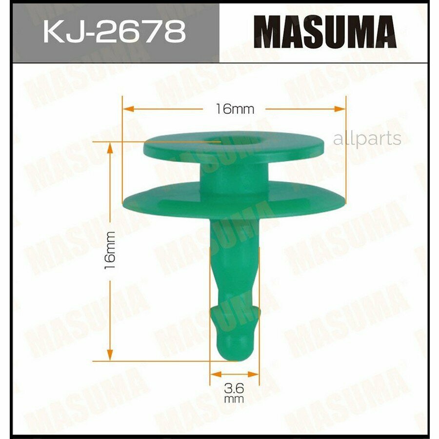 MASUMA KJ-2678 Клипса
