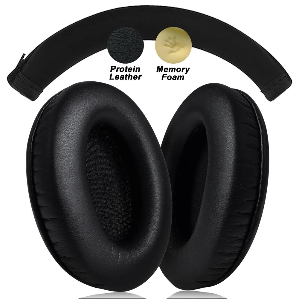 Амбушюры для наушников HyperX Cloud из протеиновой кожи с эффектом памяти Leather Combo