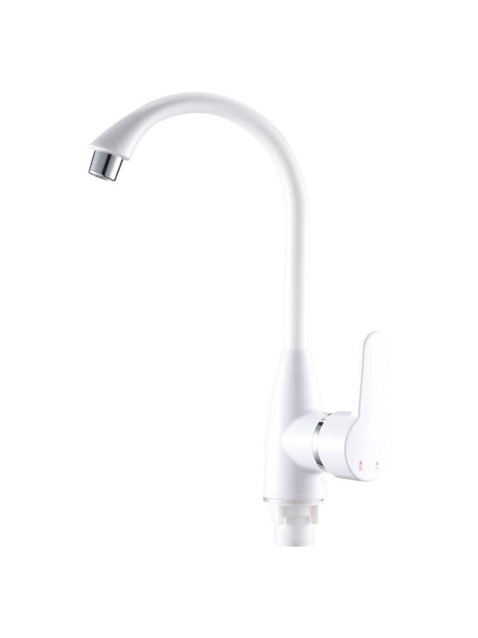 Смеситель для кухни, РМС, с картриджем, пластиковый корпус, PL1-017F