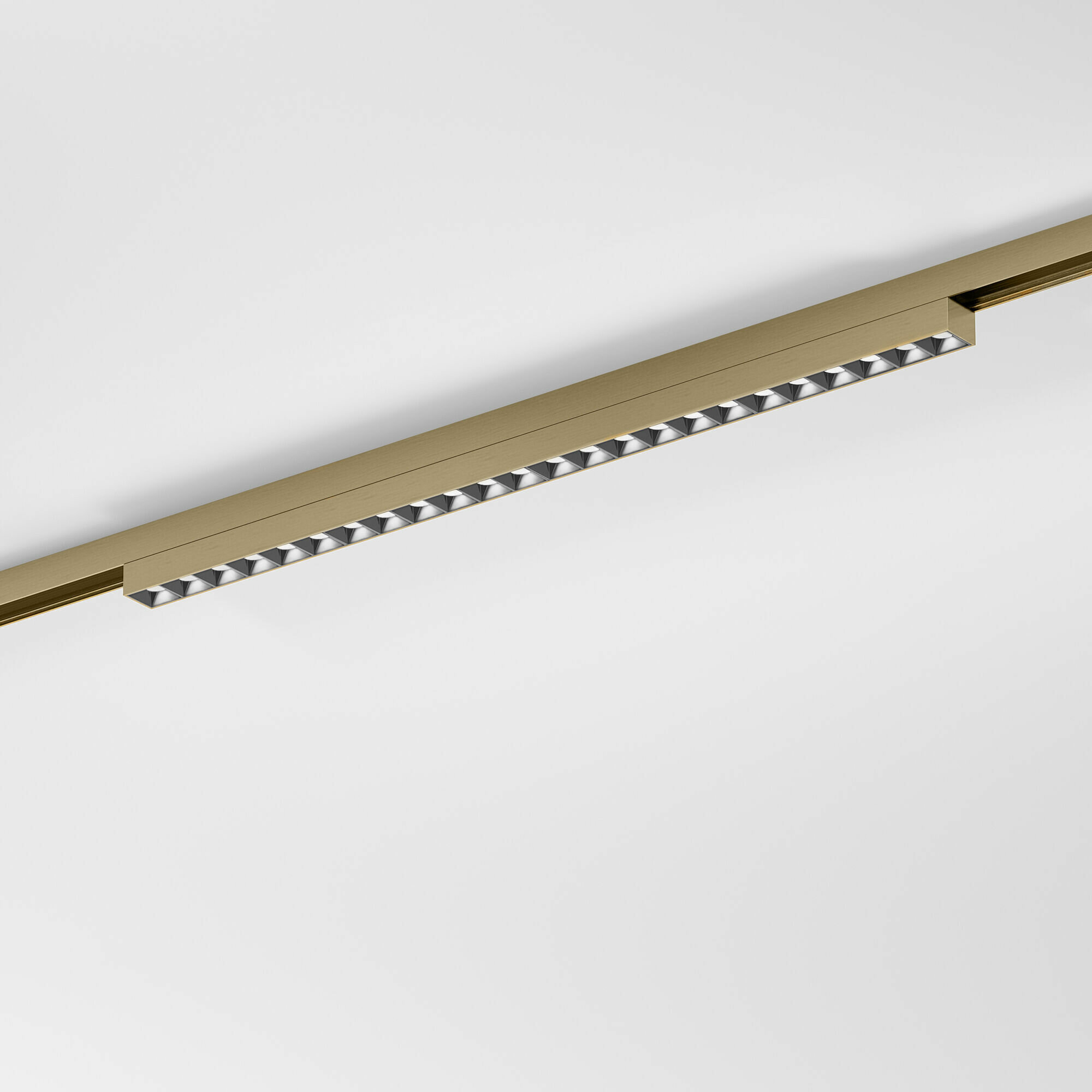 Трековый светодиодный светильник ELEKTROSTANDARD Brass Line 85529/01, 20 Вт 4000K, цвет латунь