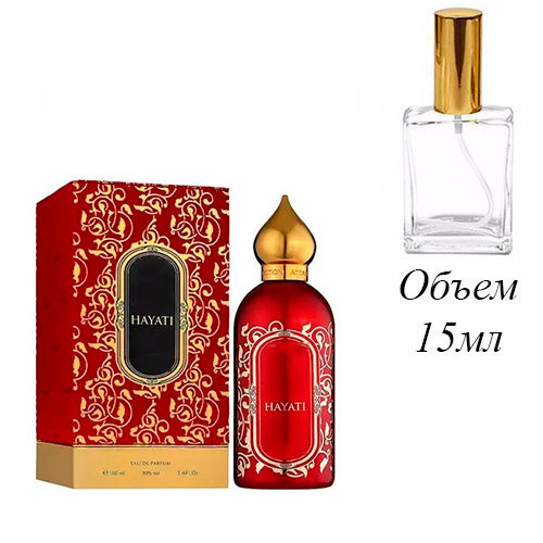 Парфюмерная вода по мотивам Аттар Коллекшн Hayati / Хаяти - 15мл / Духи женские / Духи масляные /