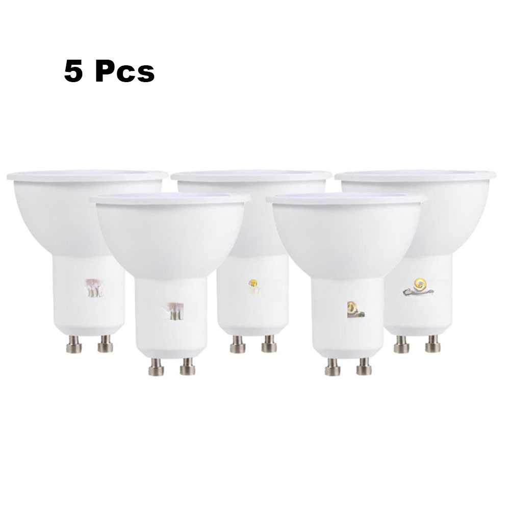 Лампы светодиодные 220-240V 7W GU10 фонарь лампа глобус лампы матовая светодиодная нить для потолочного освещения белый 5шт