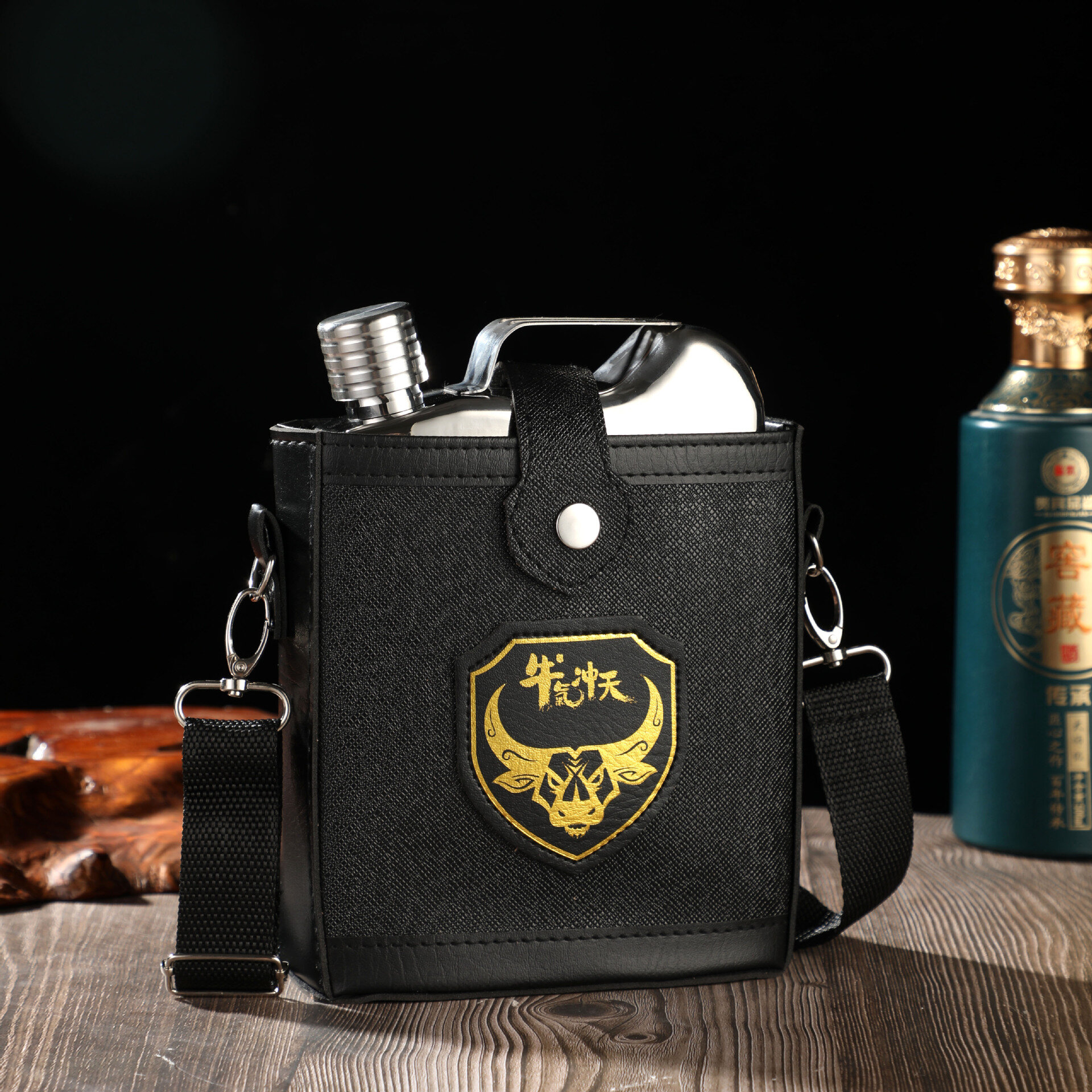 Утолщенный немецкий высококачественный портативный винный фляга из нержавеющей стали 316 304, 3 джина, 2.5kg 3.5kg винный бочонок, русский винный набор