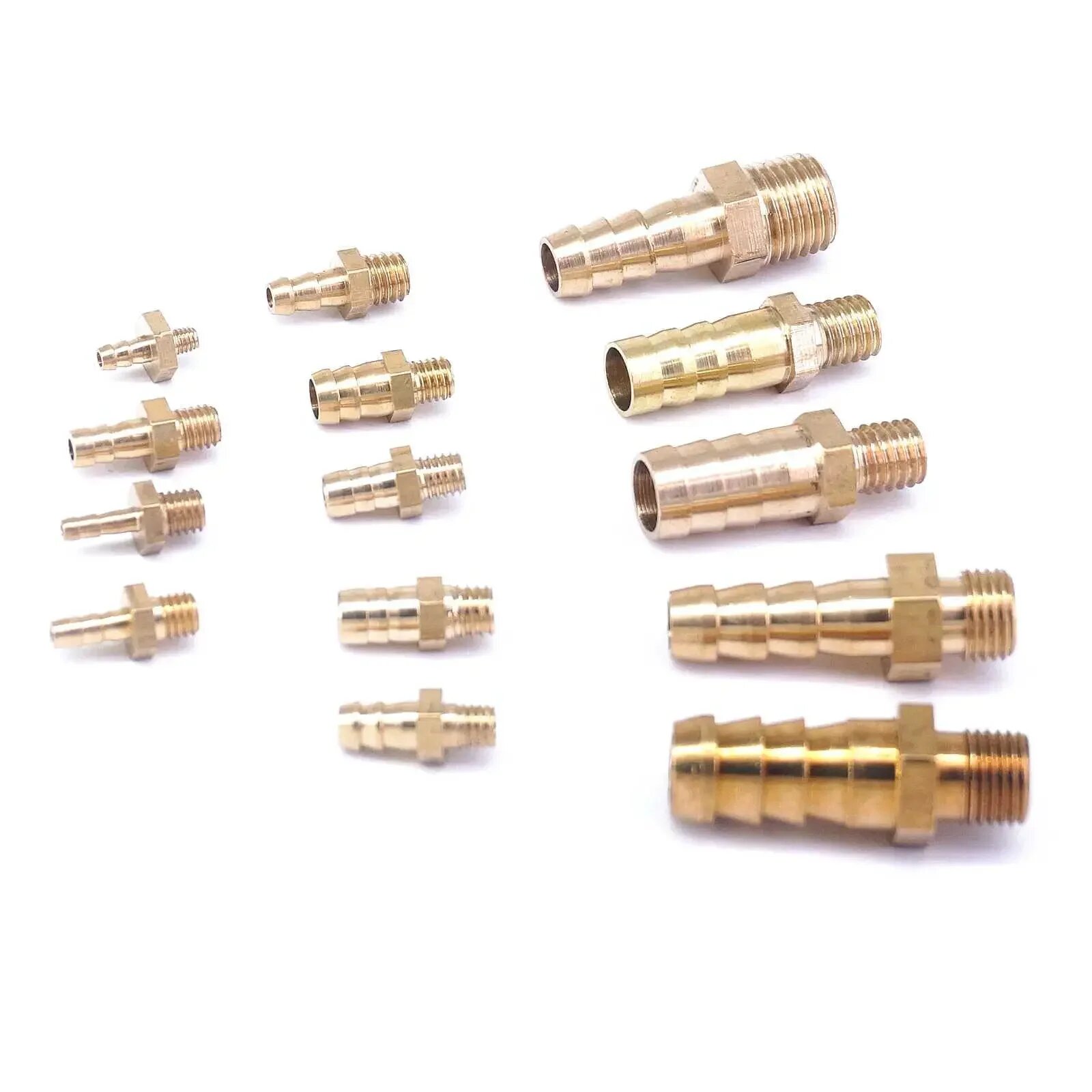 Соединители сращивания латунные колючие M6x1-8mm, 5 шт.