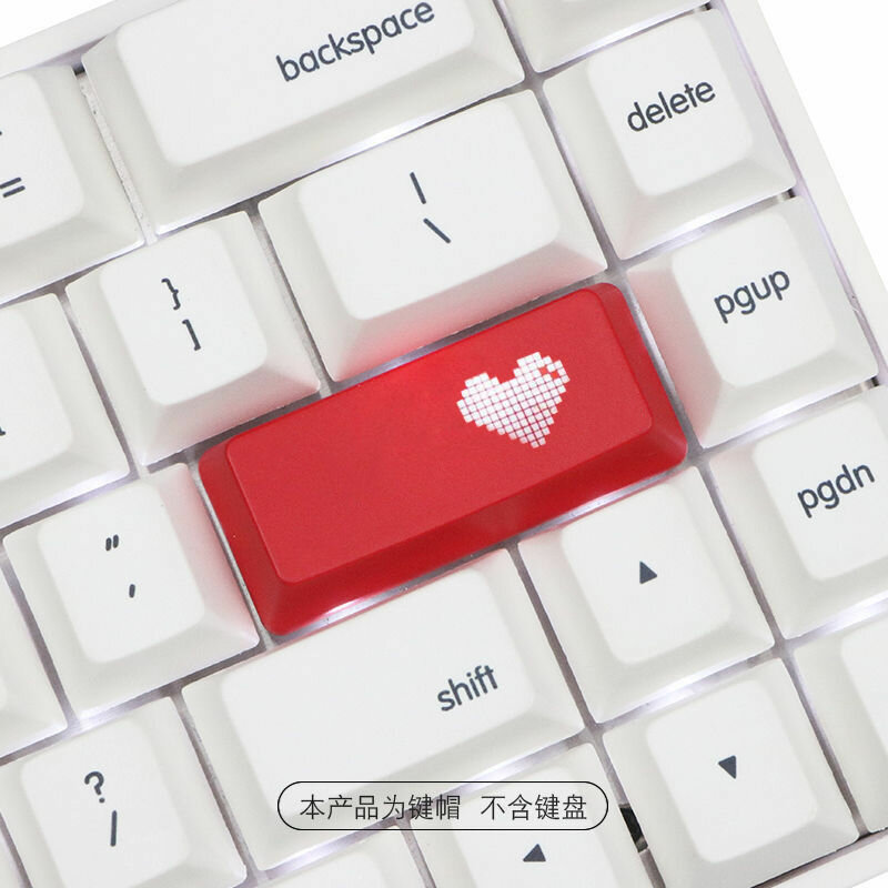 Персонализированные механические клавиши для клавиатуры, полупрозрачные красные и черные прозрачные клавиши, одиночная клавиша для клавиатуры, DIY дропшиппинг