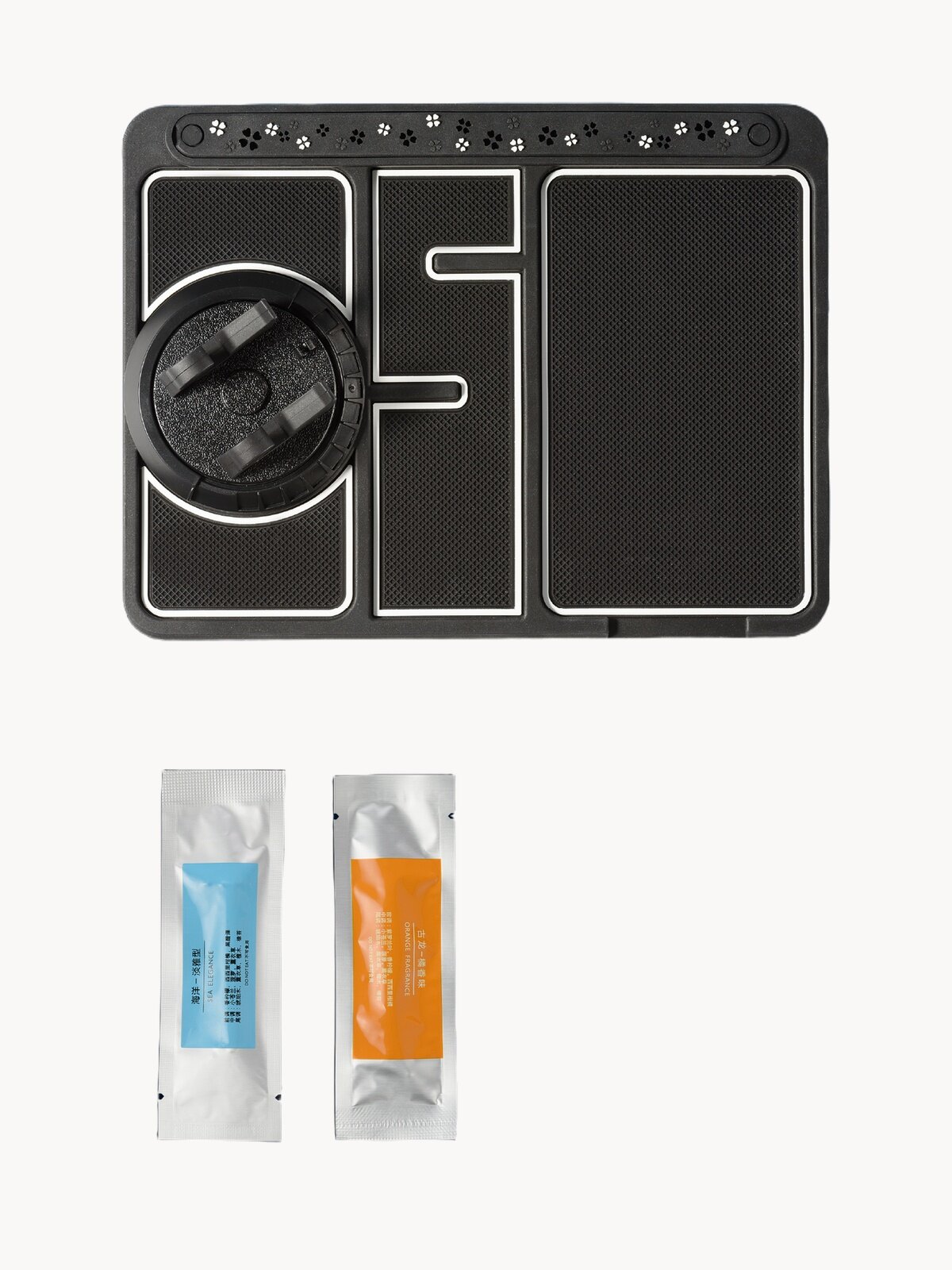 Коврик на панель в авто противоскользящий с держателем для телефона Flex Drive