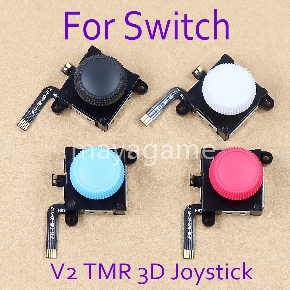 OCGAME TMR 3D Joystick для Nintendo Switch/Lite/OLED Розовый, Красный, red — фото 1