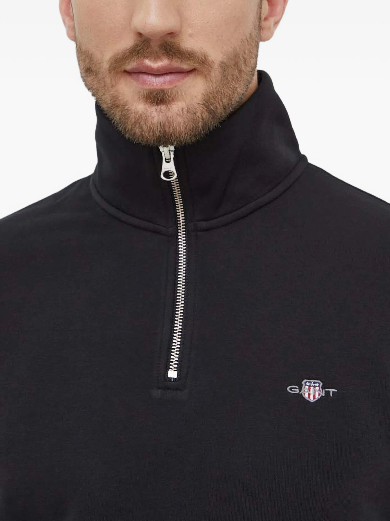 Толстовка GANT Shield, размер 46, , black/black — фото 1