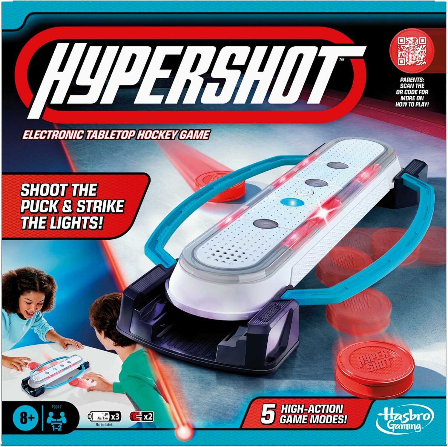 Электронная настольная игра Hypershot Хоккей 5-в-1