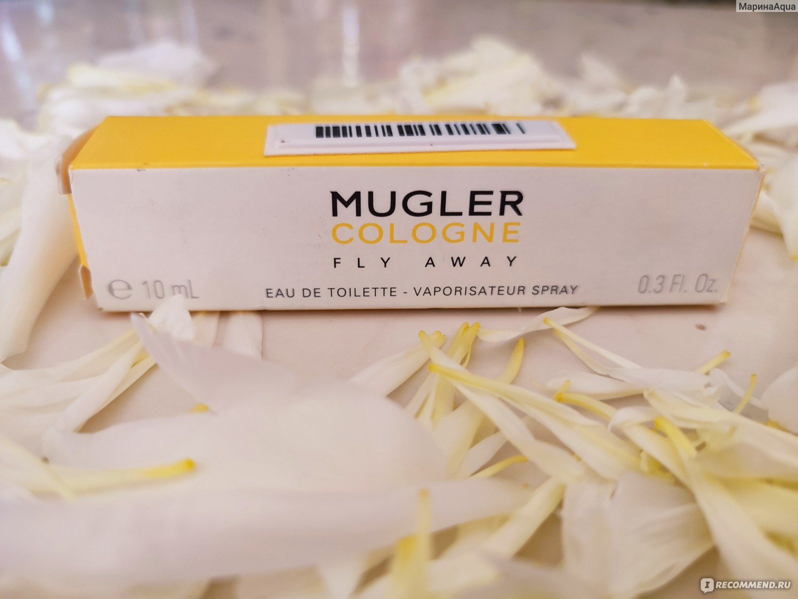 Mugler Cologne Fly Away унисекс туалетная вода 10 мл Miniature