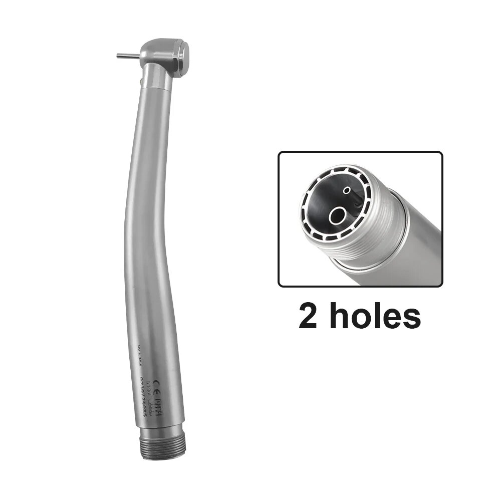 Стоматологическая высокоскоростная воздушная турбина, наконечники, стандартная головка с 4 отверстиями, воздушная турбина с одним распылителем воды, керамические подшипники из оптического волокна