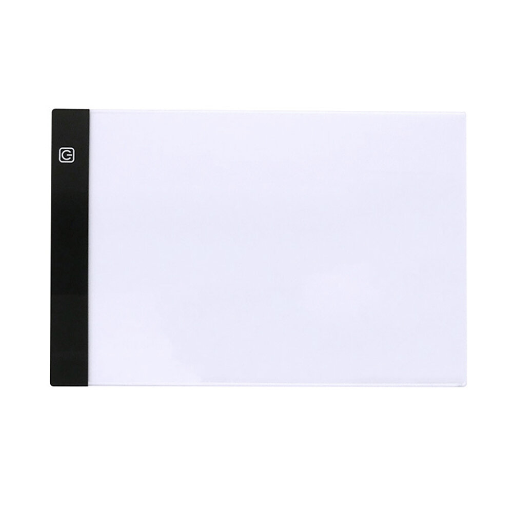 A4 Dimmable LED Artcraft Tracing Copy Board Light Box Led Drawing Board 3 Level Brightness Tattoo Drawing Sketching Designing Animation Children's Toy Painting Educational Creative Gifts USB Cable 235*335mm 350g 235*305mm 350*250*40mm 500g 5V 2.8W LED
