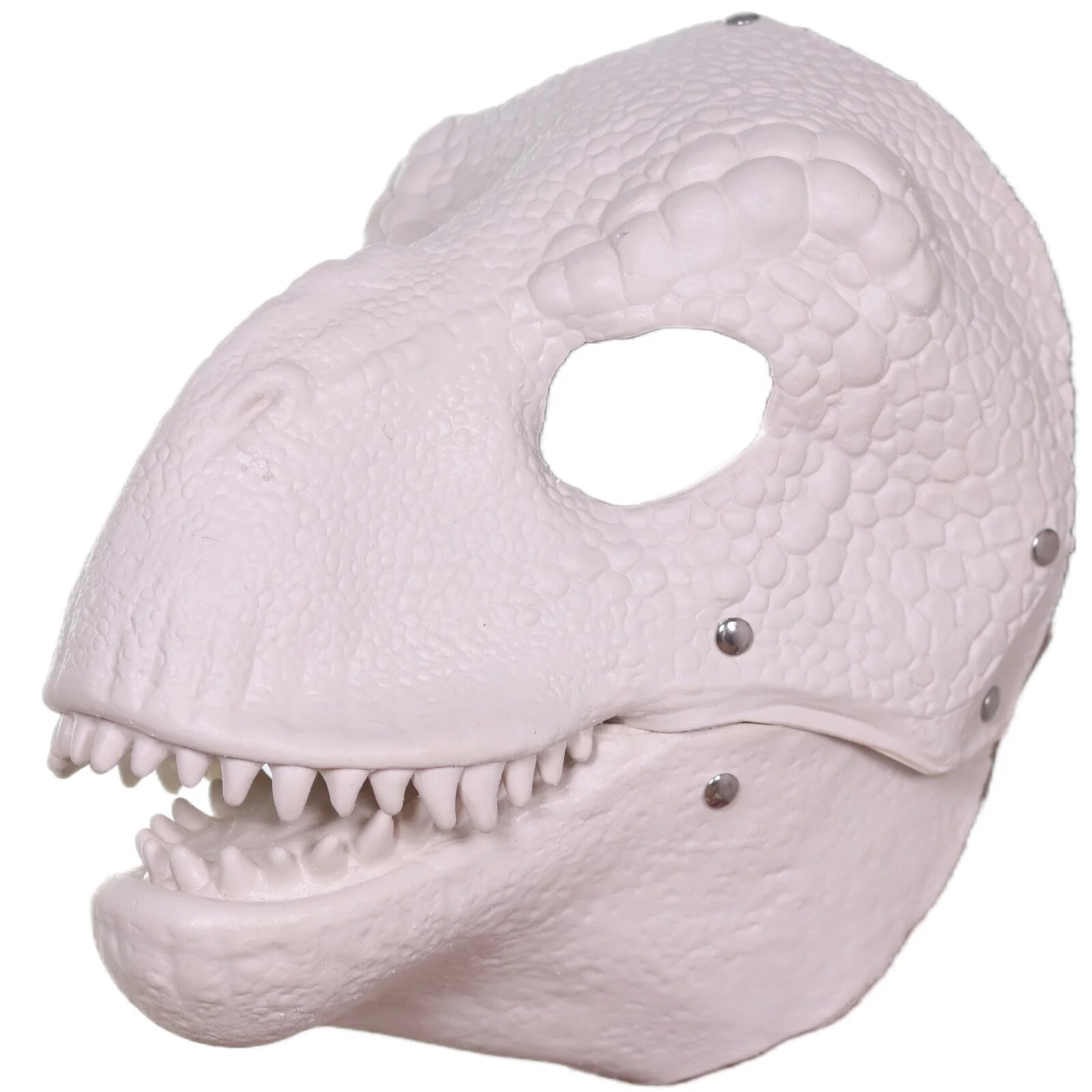 Латексная маска птицы Белый, Dinosaur mask 5