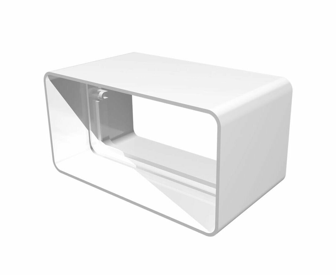 Соединитель плоских воздуховодов 60х120 мм ERA 612СКП пластик